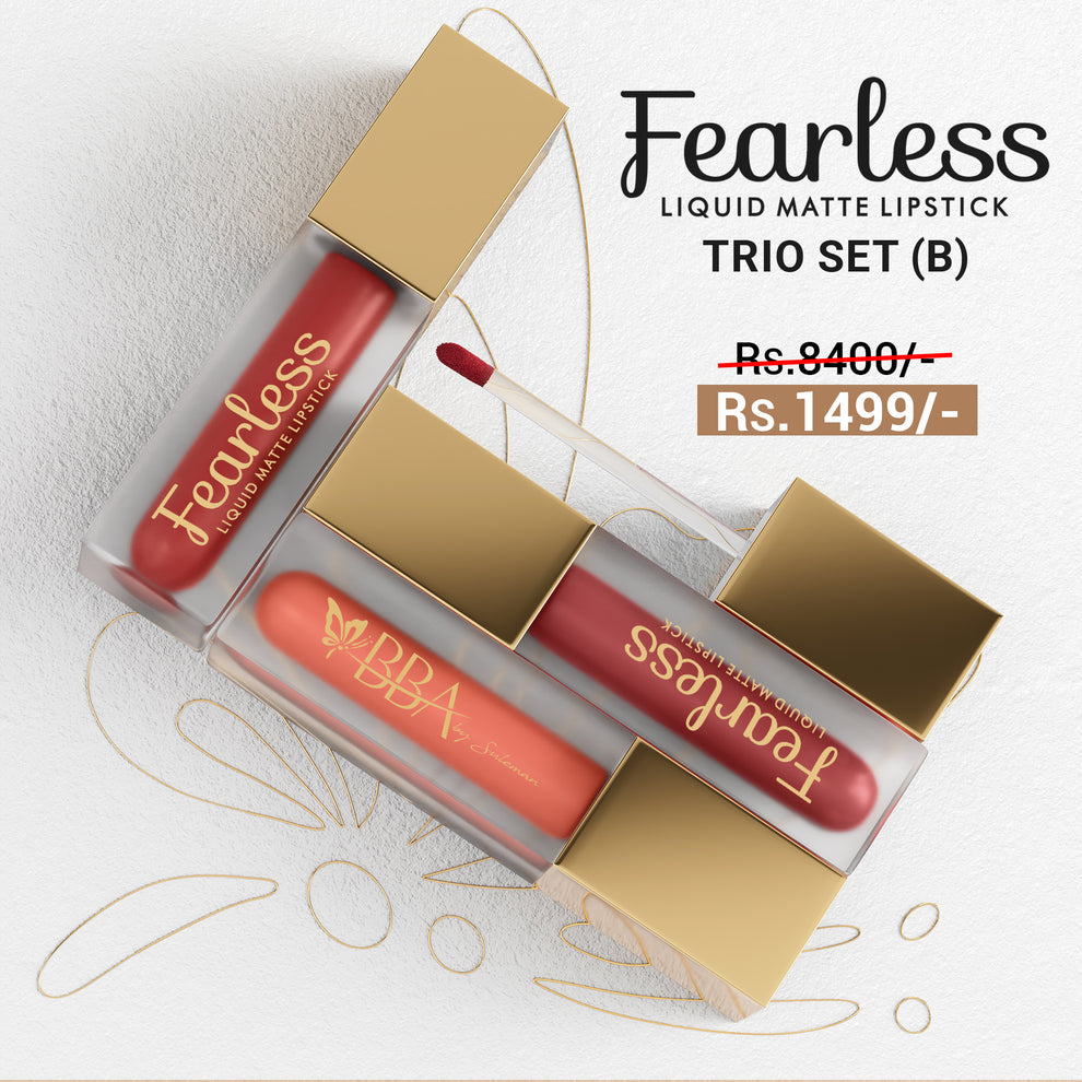 FEARLESS TRIO SET NEW – BBA by Suleman