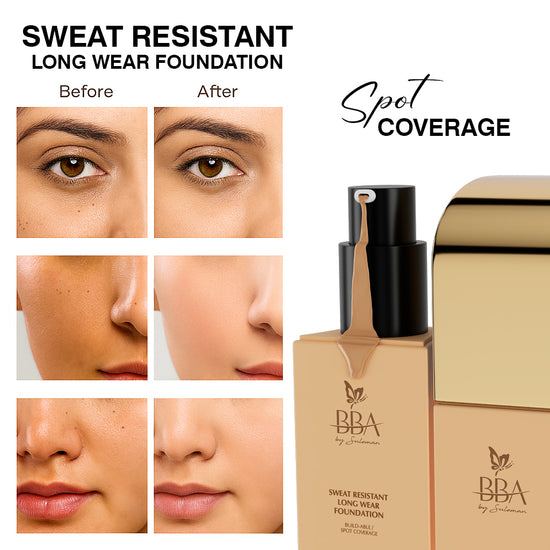 Sweat Resistant Long Wear Foundation – BBA by Suleman