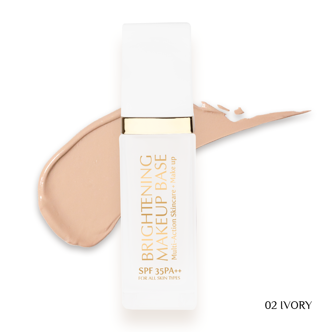 BRIGHTENING MAKEUP BASE (Multi-Action Skincare + Make up) BB CREAM ...